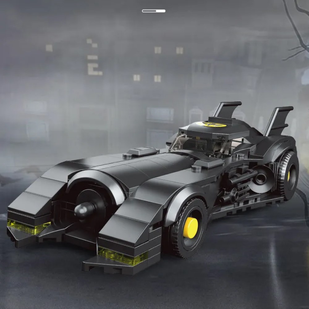 لگو دی سی ماشین بتمن 407 قطعه مدل Mould King 10020 Batmobile Model Car_لگو