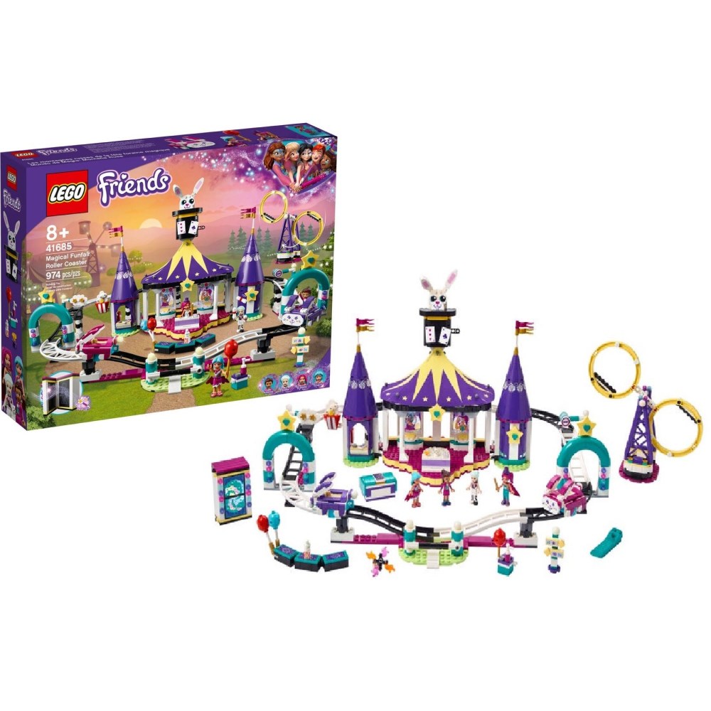 لگو فرندز ترن هوایی جادویی 974 قطعه مدل Lego Friends Magical Funfair